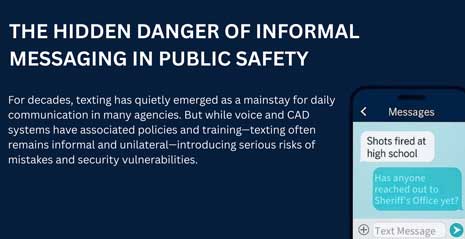 The Hidden Danger of Informal Messaging in Public Safety - Bridge4PS